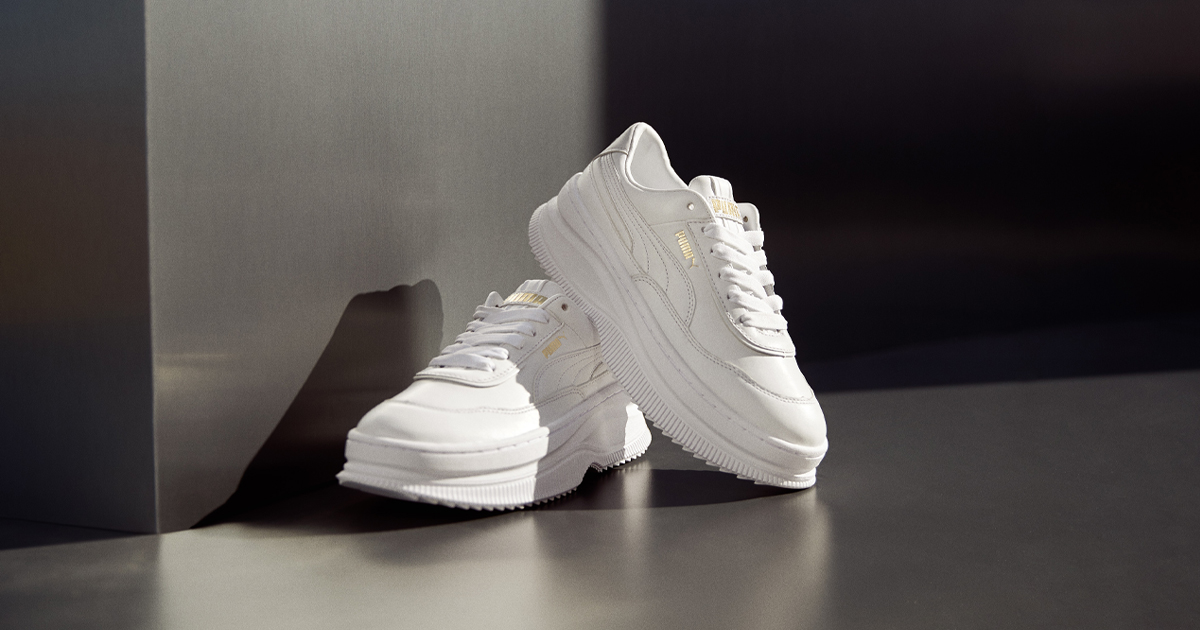 PUMA 延續厚底美學推出 DEVA White 夏日限定色｜Bounce