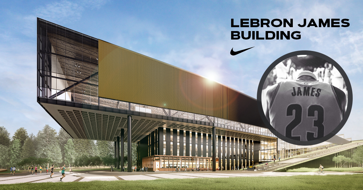 Nike 總部興建創新科技研發大樓 將以 LeBron James 為名｜Bounce