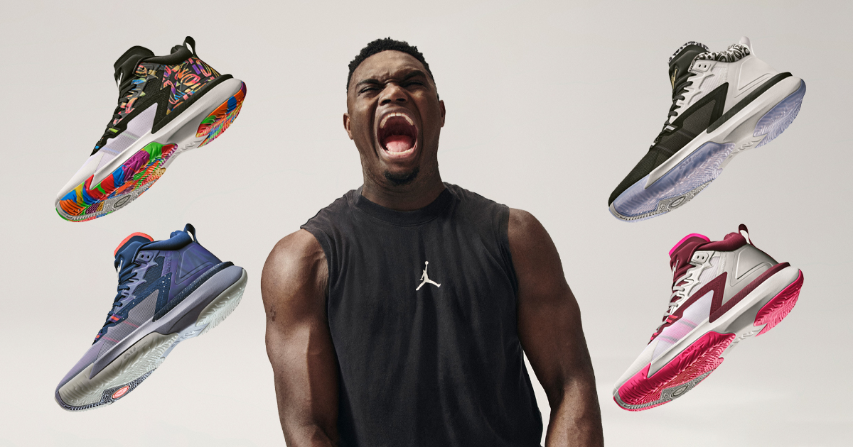 ZION WILLIAMSON 個人簽名鞋 JORDAN ZION 1 正式登場 科技配置公開並同步發表四種配色｜Bounce