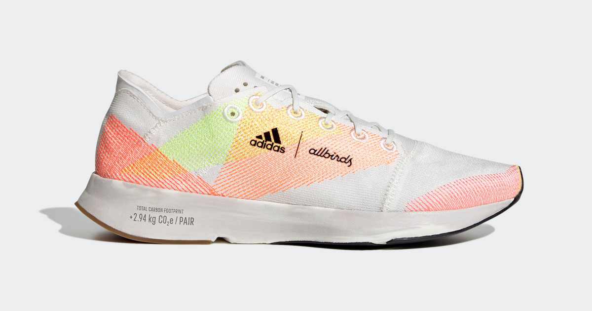 adidas 攜手 Allbirds 打造地表最環保跑鞋 ADIZERO X ALLBIRDS 2.94 KG CO2E｜Bounce