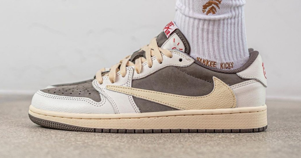 TRAVIS SCOTT x AIR JORDAN 1 LOW "REVERSE MOCHA" 最新近照圖輯釋出｜Bounce