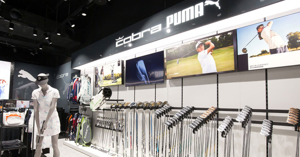台灣首間 COBRA PUMA GOLF 高爾夫品牌獨立店 進駐新光三越信義新天地｜Bounce