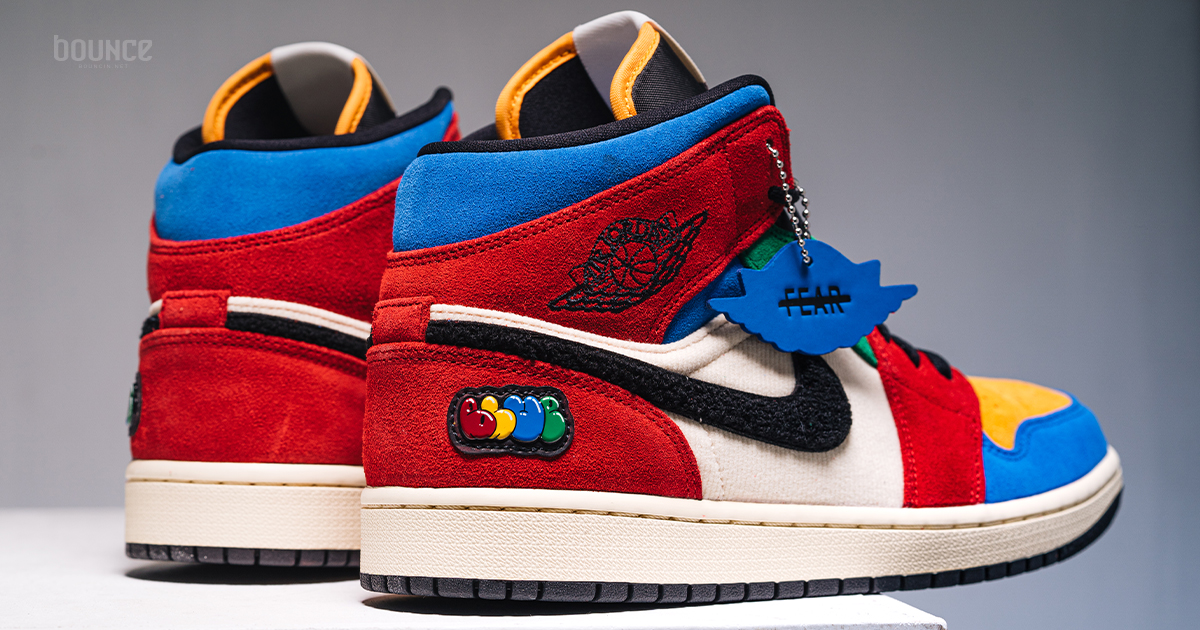 Air Jordan 1 Mid SE Fearless Blue the Great 實鞋開箱｜Bounce