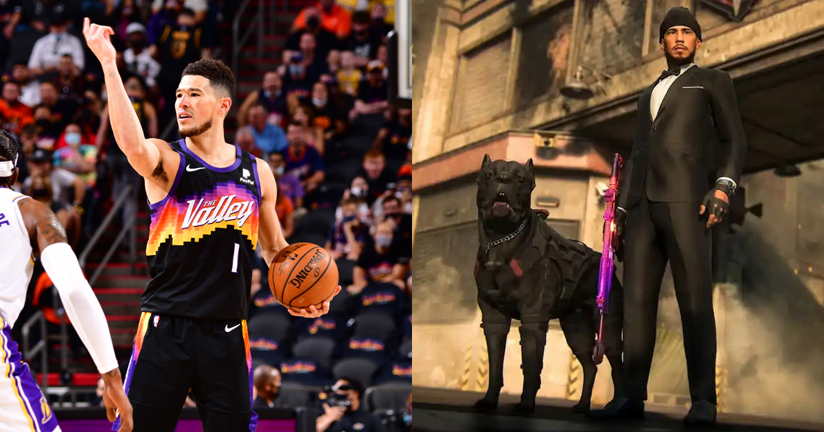 DEVIN BOOKER 加入《決戰時刻：現代戰爭 III》戰場 推出專屬造型角色！｜Bounce