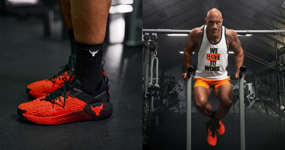 霓虹色系展現訓練能量 UA PROJECT ROCK "UNDERGROUND" 系列 引爆熱血訓練魂｜Bounce