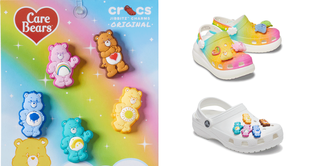 CROCS x Care Bears 聯名系列登場｜Bounce