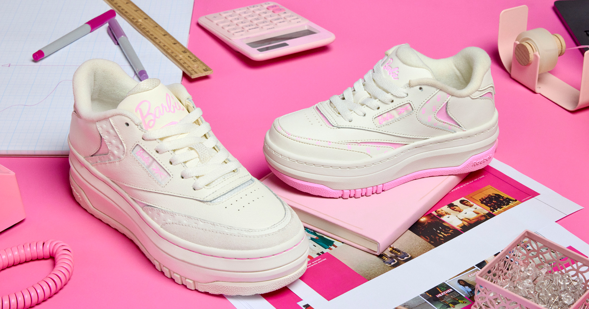 Reebok 攜手芭比 Barbie 推出全新聯名系列｜Bounce