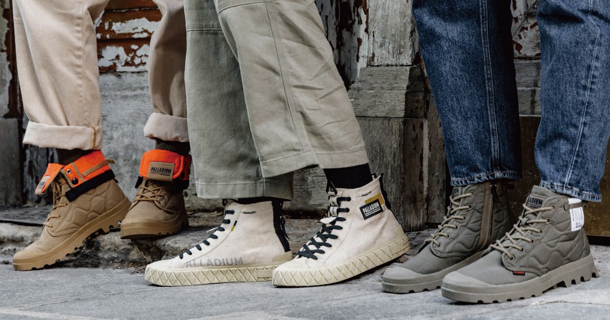 PALLADIUM MILITARY LEGACY 復古軍風鞋款服飾系列全新登場 打造冬日城市復古軍風｜Bounce