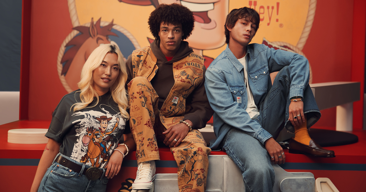 Levi’s® 與 Pixar 攜手推出「玩具總動員30 週年」西部風靈感聯名系列｜Bounce