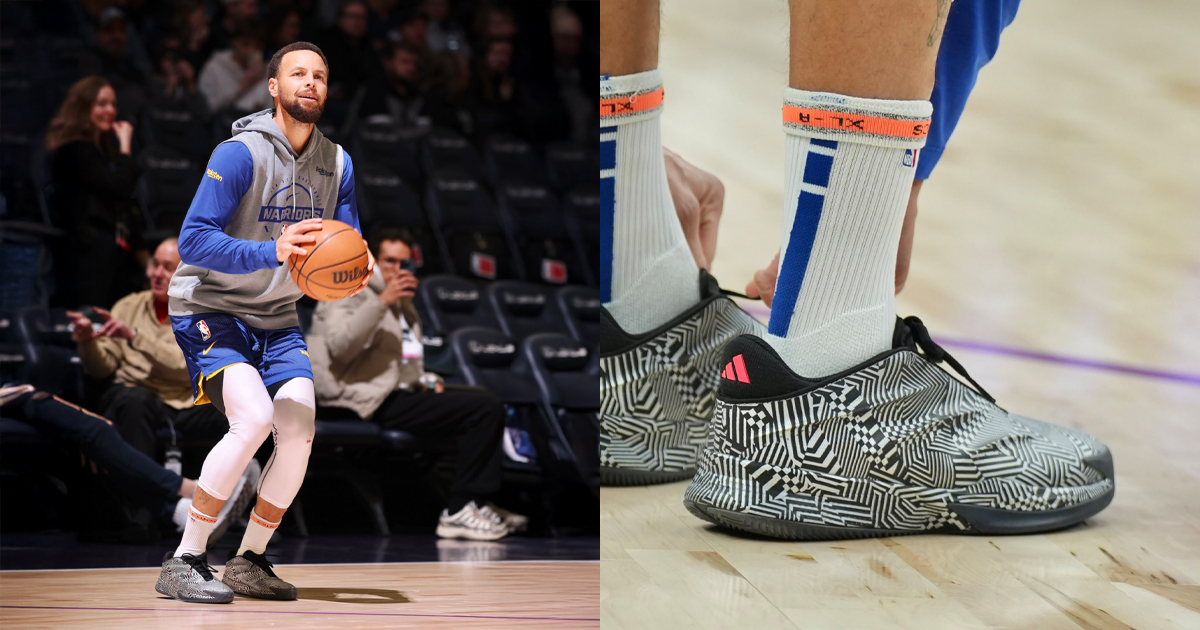 Stephen Curry 率先穿著 adidas 全新籃球鞋 Crazy Energy+｜Bounce